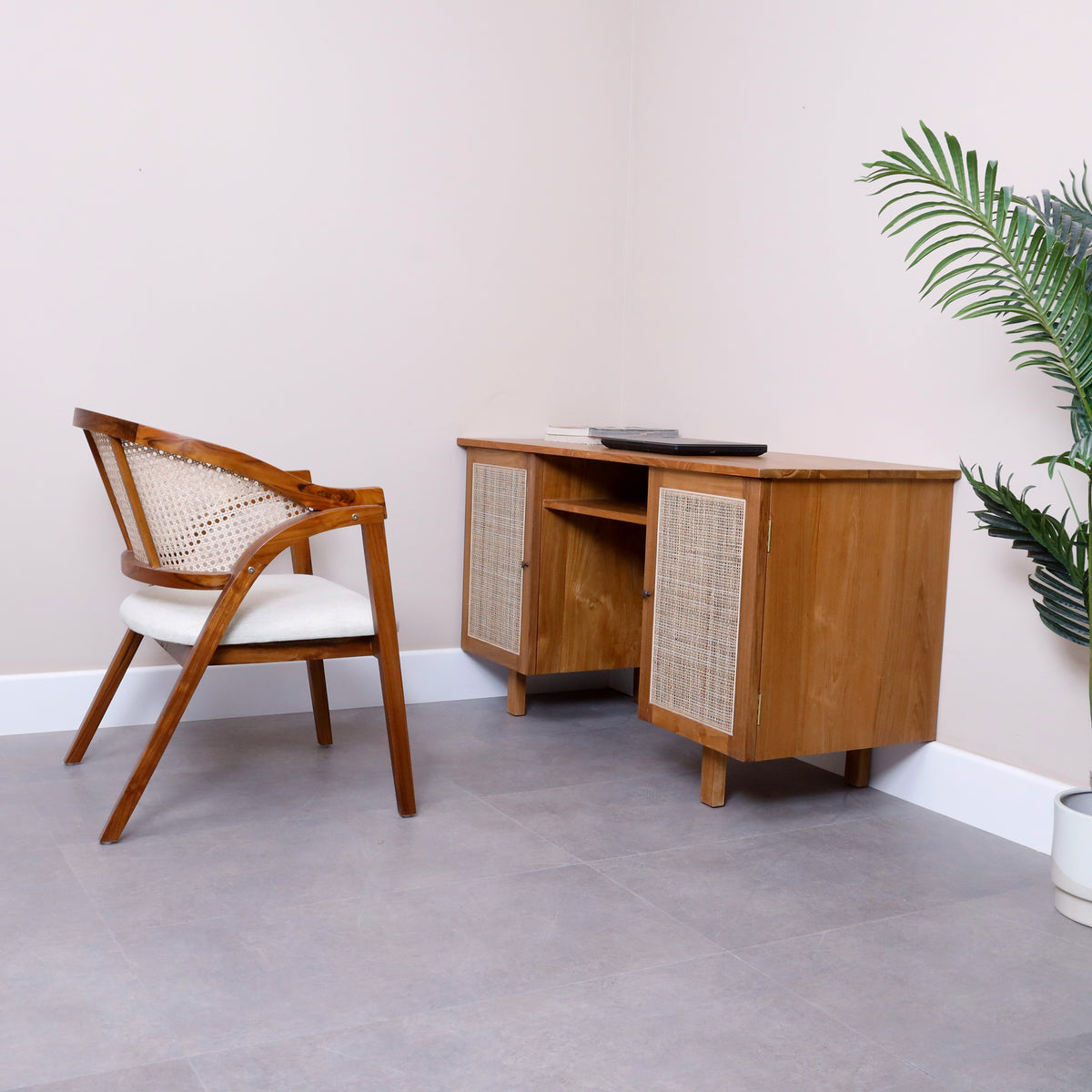 Jeanette Work Desk — Urban Oak - Rustic, Reclaimed, Urban